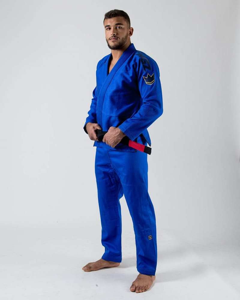 BJJ Gi Kingz Comp 450 V6 Blue - CombatArena.net – Combat Arena