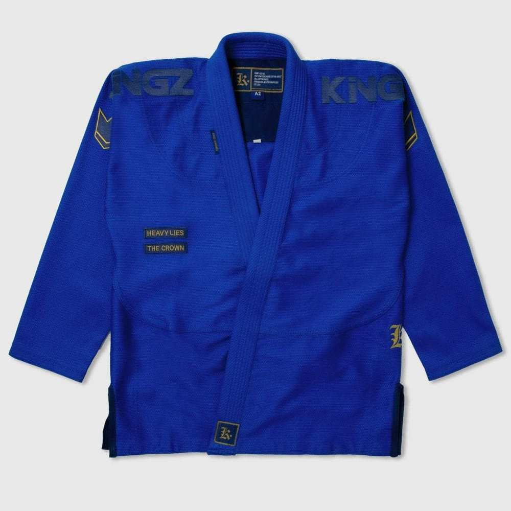 BJJ Gi Kingz Comp 450 V6 Blue - CombatArena.net – Combat Arena