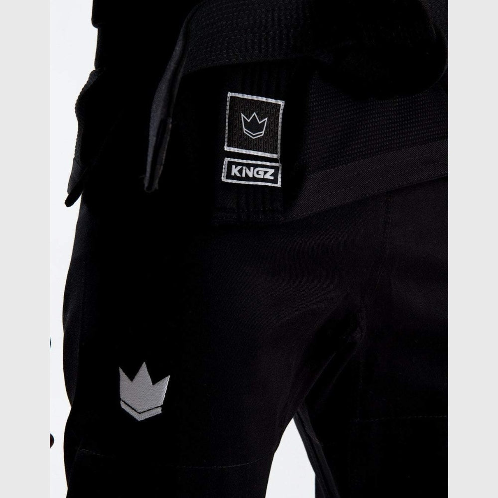 BJJ Gi Kingz The One black - CombatArena.net – Combat Arena