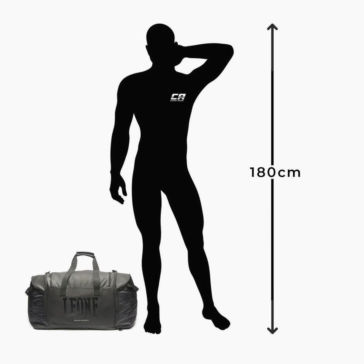 Sports bag-zaino Leone Black Edition AC941 - CombatArena.net – Combat Arena