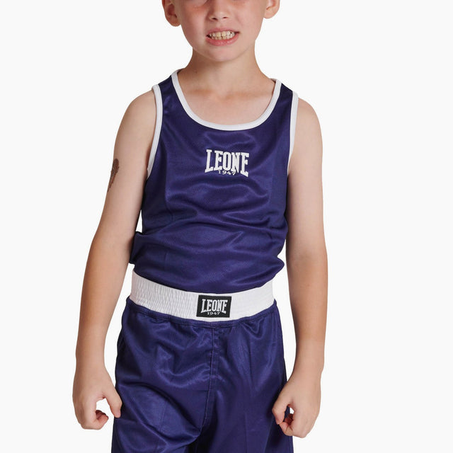 Tank top child boxing Leone Double Face AB214J – Combat Arena