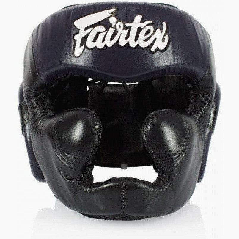 Headgear Fairtex Diagonal Vision Sparring HG13 Black-Blue - CombatArena ...