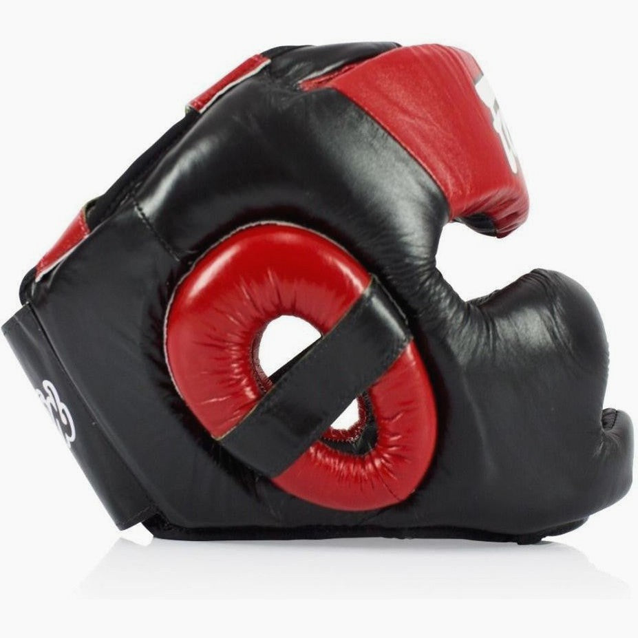Headgear Fairtex Diagonal Vision Sparring HG13 Black-Red - CombatArena ...