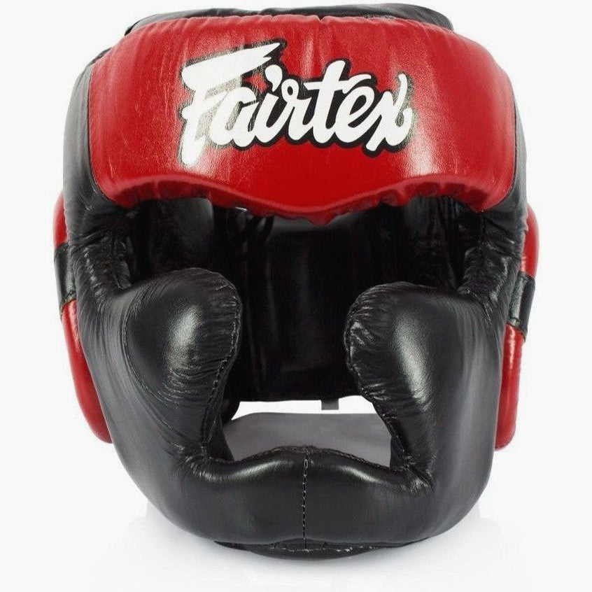 Headgear Fairtex Diagonal Vision Sparring HG13 Black-Red - CombatArena ...