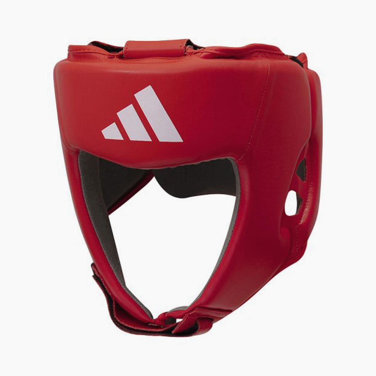 Headgear boxing Adidas Approved World Boxing Red - Combat Arena
