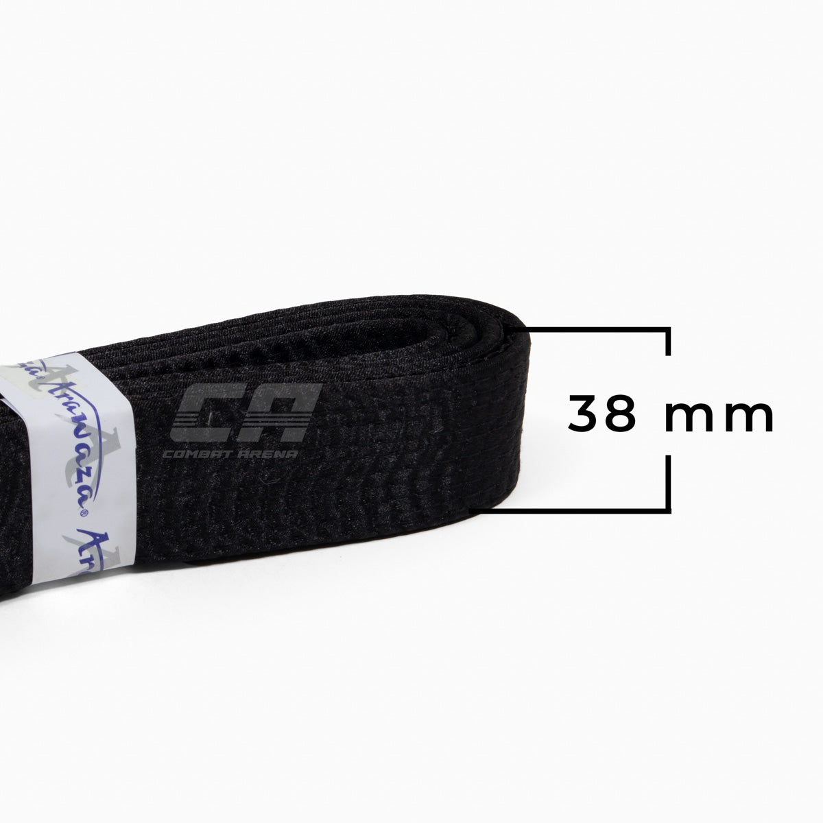 Black belt Arawaza satin 38mm – Combat Arena