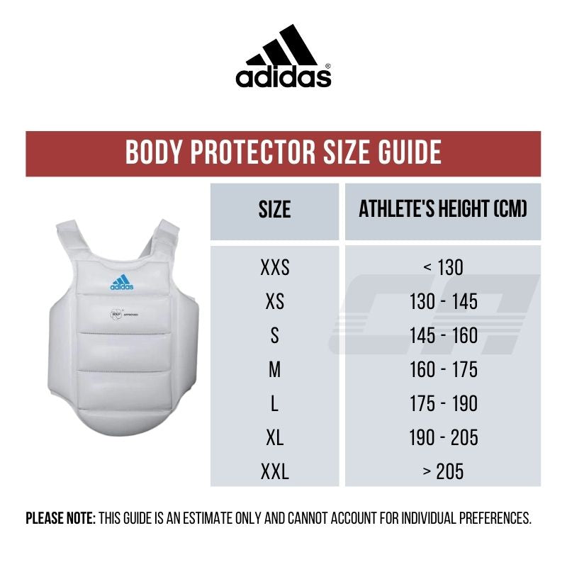Body protector Karate Beginners U14 Adidas WKF - CombatArena.net ...