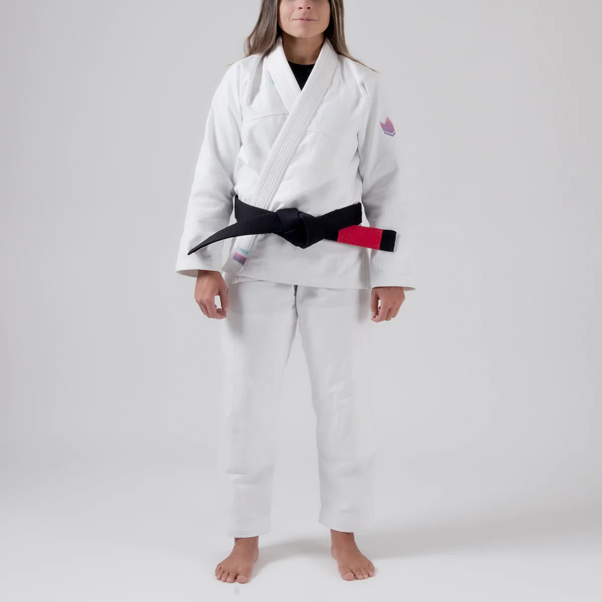 BJJ Gi woman Kingz Empowered White – Combat Arena