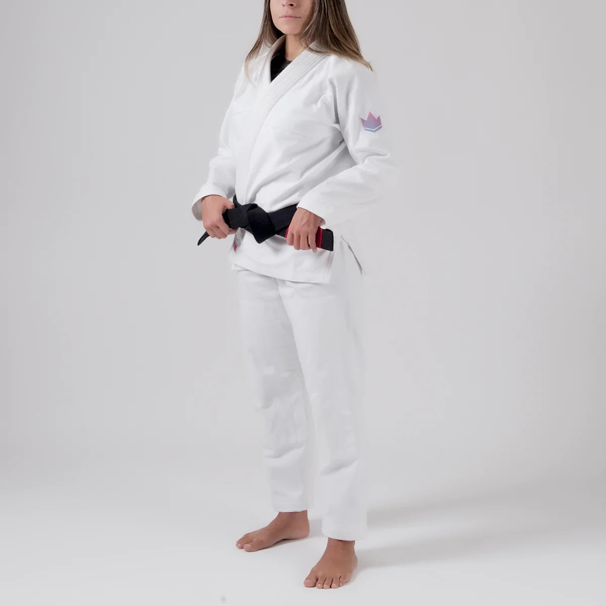 BJJ Gi woman Kingz Empowered White - CombatArena.net – Combat Arena