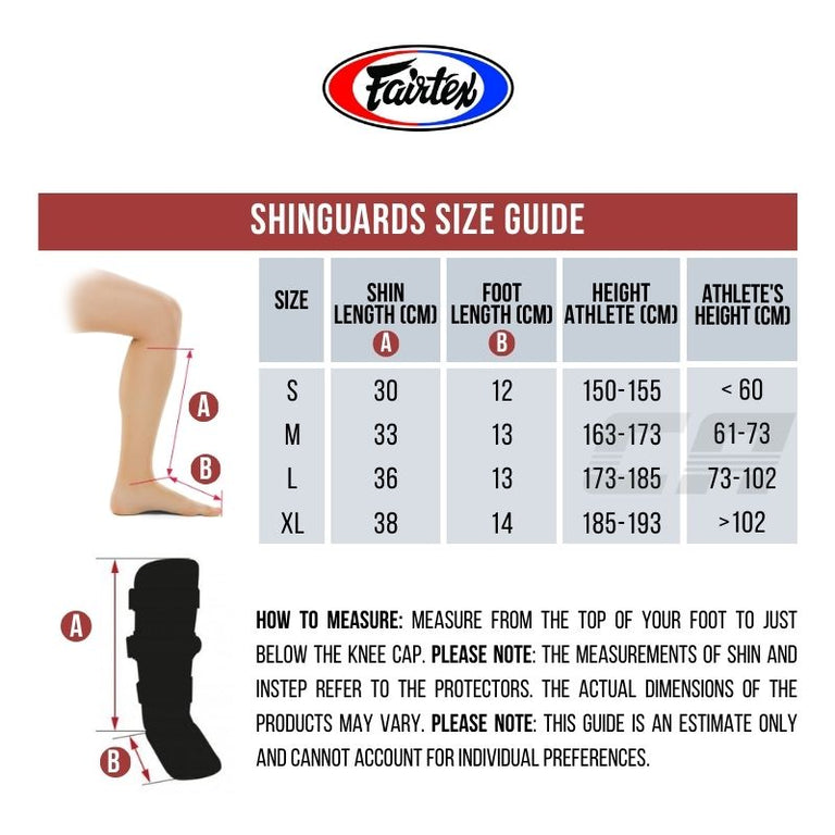 Shinguards Fairtex Double Padded SP3 with footrest – Combat Arena