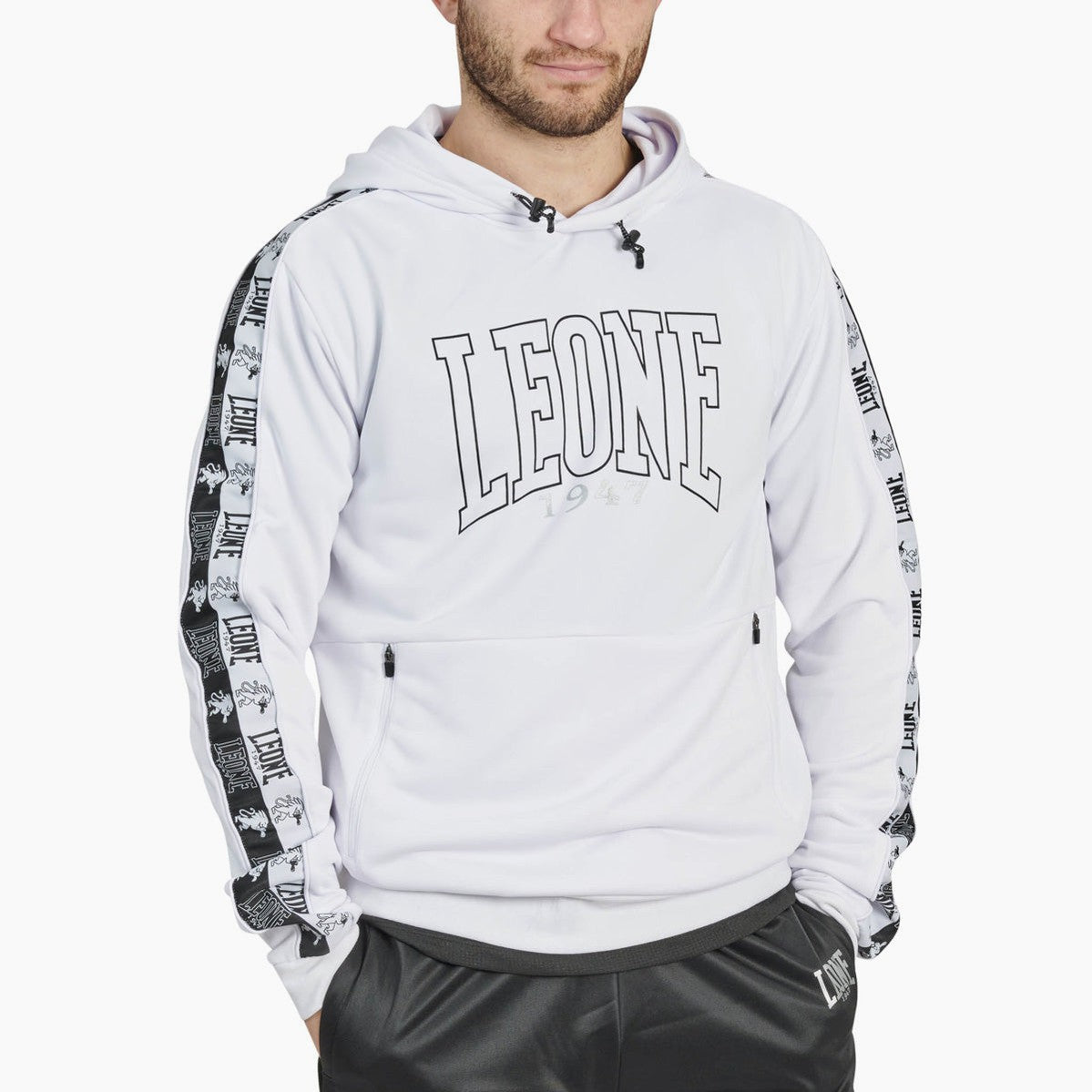 Sweatshirt Tracksuits Leone Iconic with hood ABX436 – Combat Arena