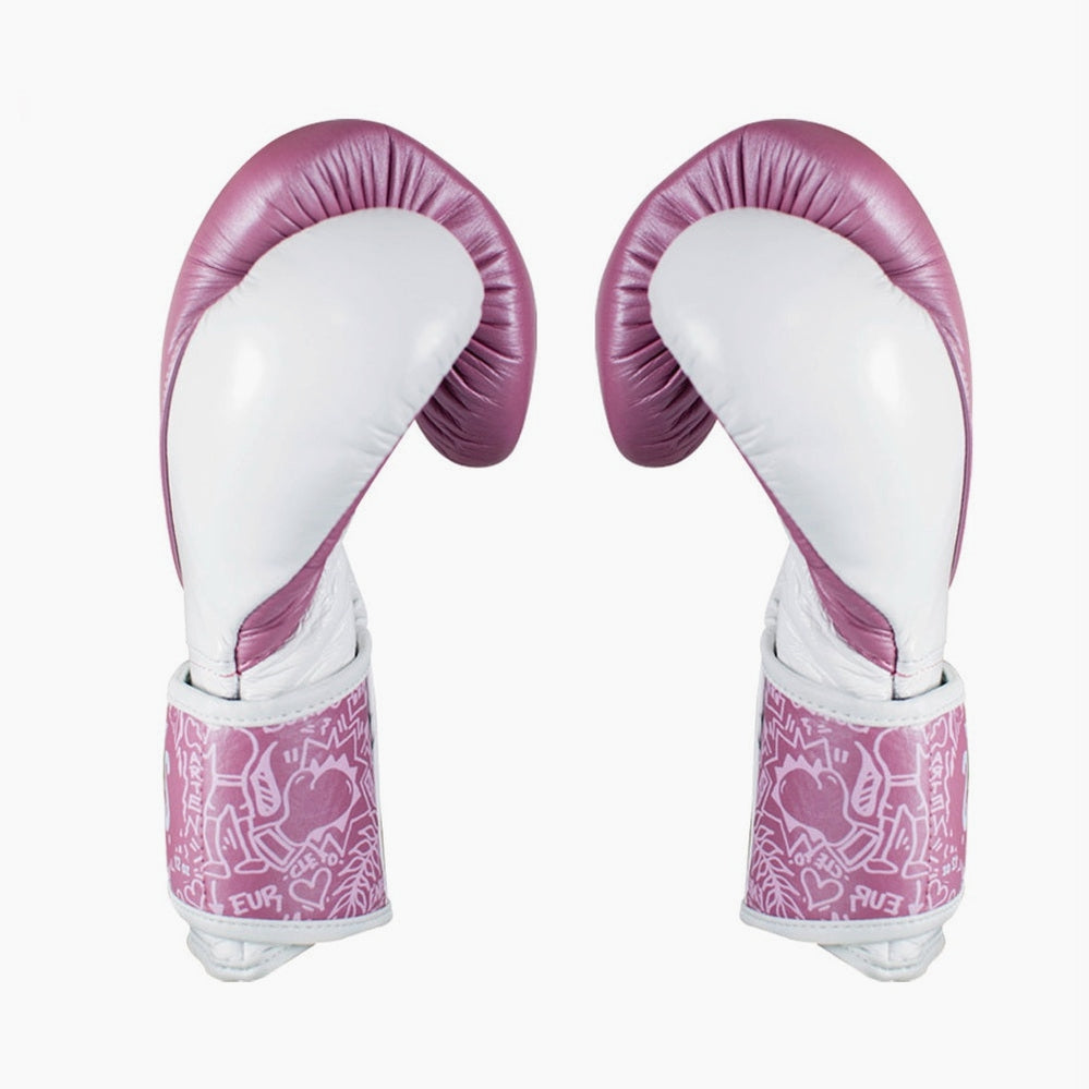 Boxing gloves Cleto Reyes High Precision Training CE7 Pink-White ...