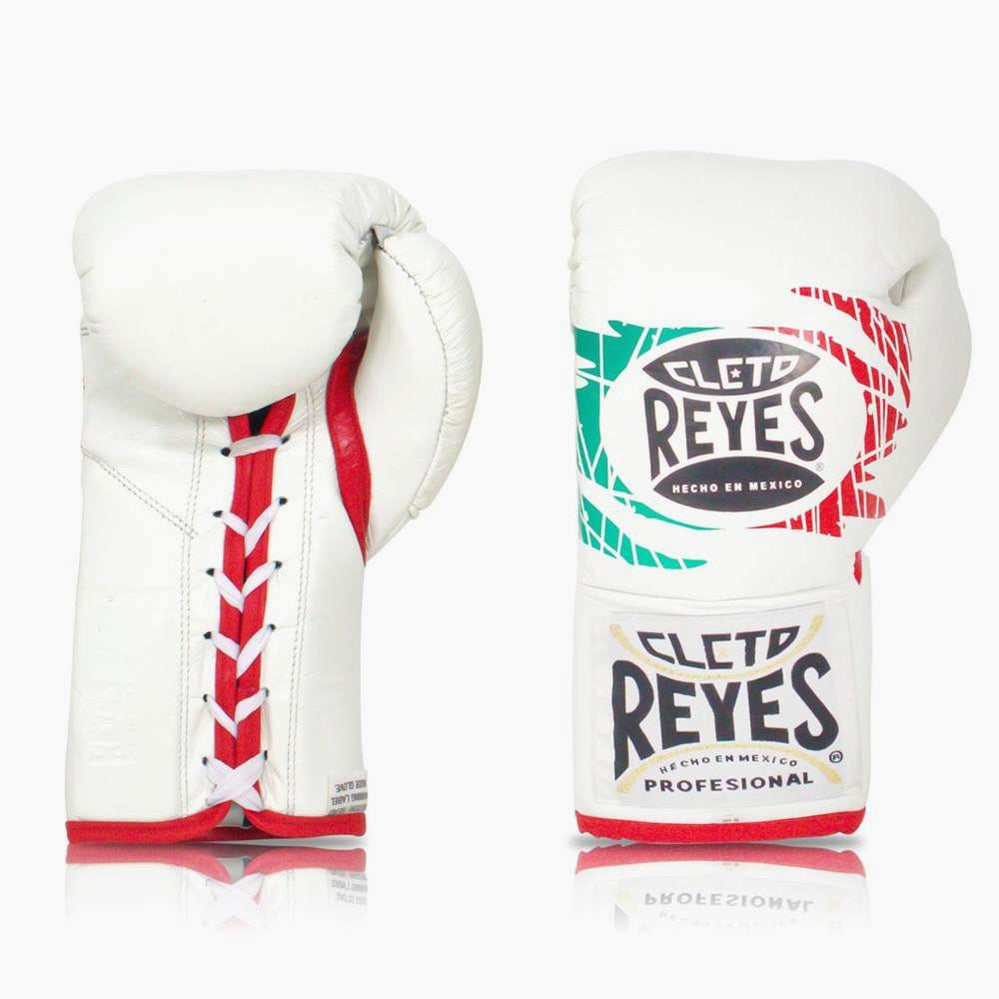 Boxing gloves Cleto Reyes Professional CB2 Mexican Tricolor with Laces ...