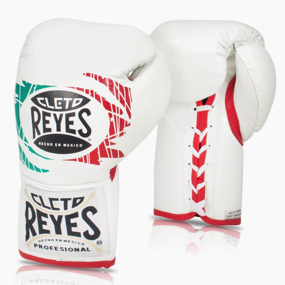 Boxing gloves Cleto Reyes Professional CB2 Mexican Tricolor with laces ...
