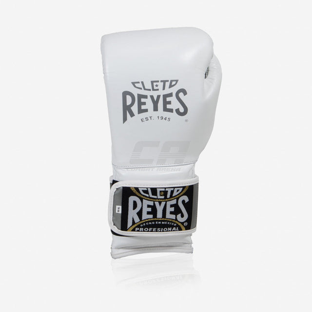 Boxing gloves Cleto Reyes Sparring CE6 Silver-White Special Edition ...