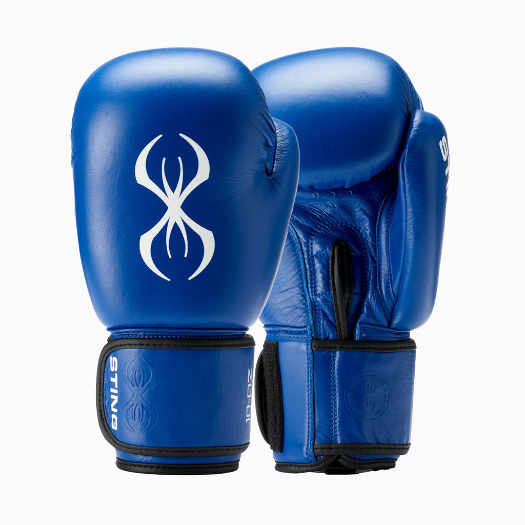 Boxing gloves Sting Competition Approved World Boxing Blue - Boxing ...