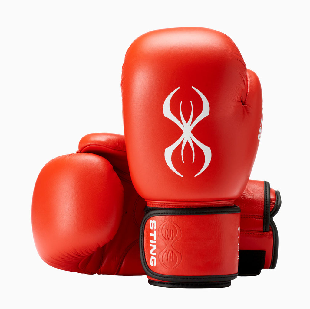 Boxing gloves Sting Competition Approved World Boxing Red - Boxing ...
