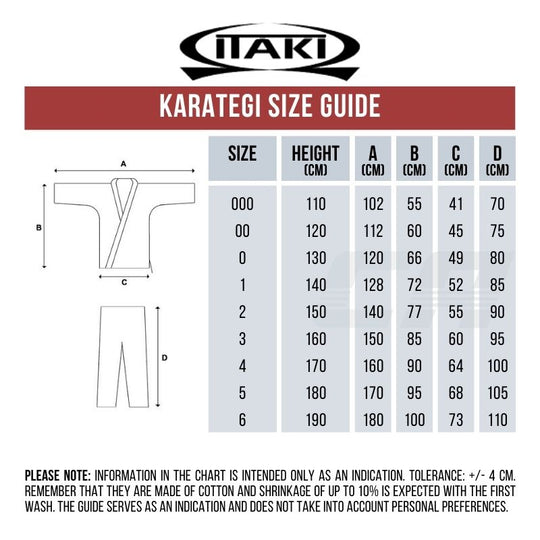 Karategi Itaki Training Art. 45A White – Combat Arena