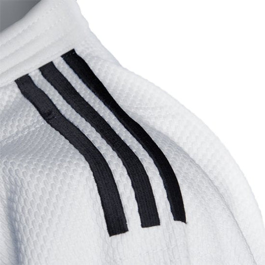 White judogi Adidas J730 Champion III IJF Slimfit – Combat Arena