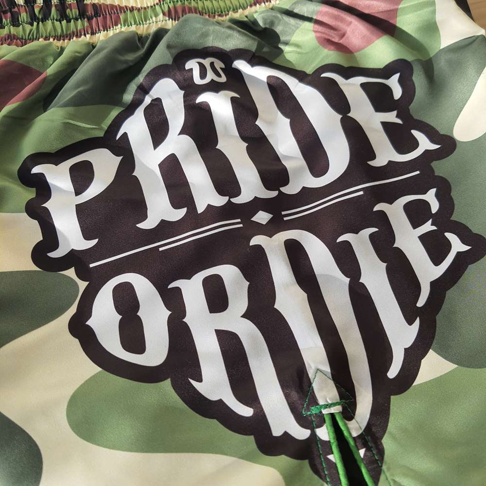 MMA shorts Pride or Die Reckless Jungle Camo - CombatArena.net – Combat ...
