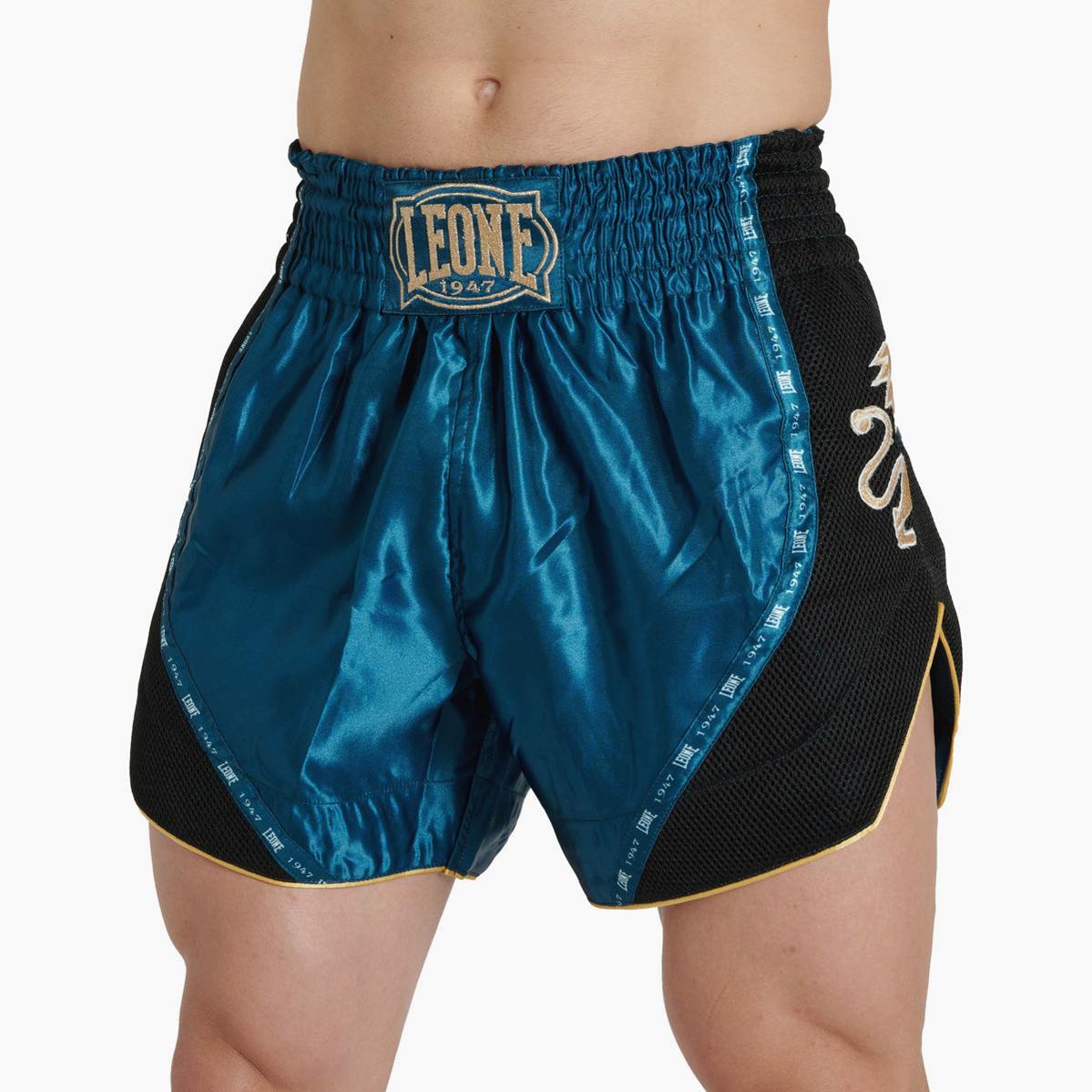 Shorts kick-thai Leone Classic AB881 Teal - Shorts kick-thai – Combat Arena