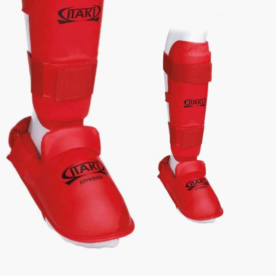 shinguards Karate Itaki with foot guards Art.413A - CombatArena.net ...
