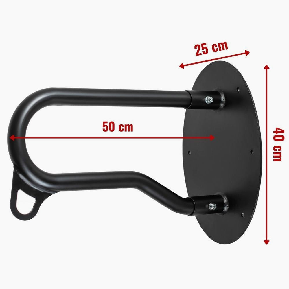 Wall bag support bracket Combat Arena Curve Made in Italy - CombatArena.net