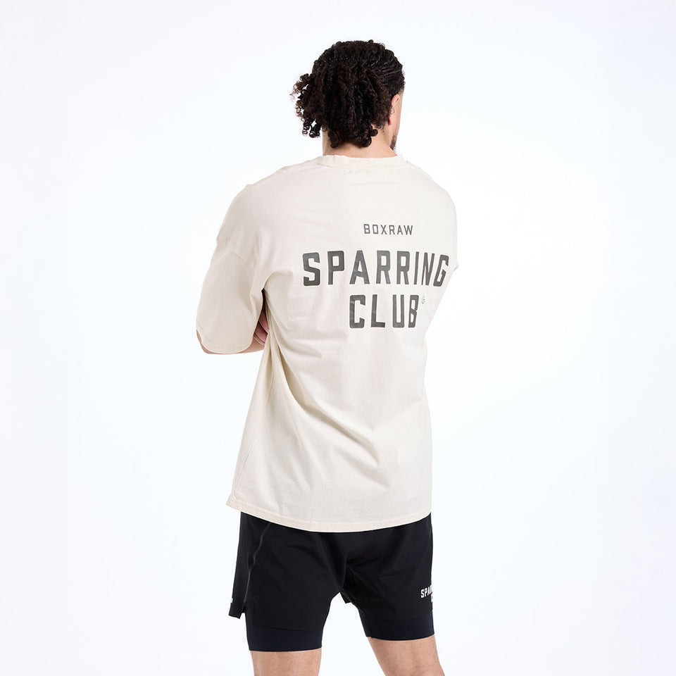T-shirt Boxraw Sparring Club Oversize Beige – Combat Arena