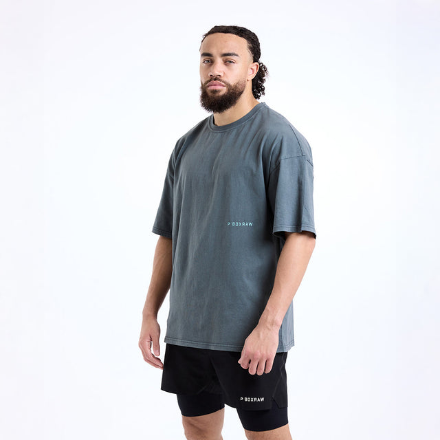 T-shirt Boxraw Sparring Club Oversize Gray – Combat Arena