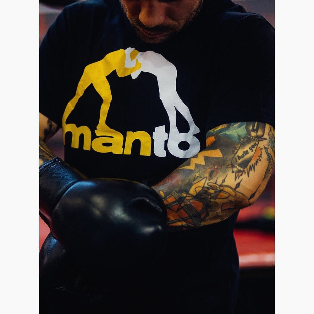 T-shirt Manto Black Logo - CombatArena.net – Combat Arena