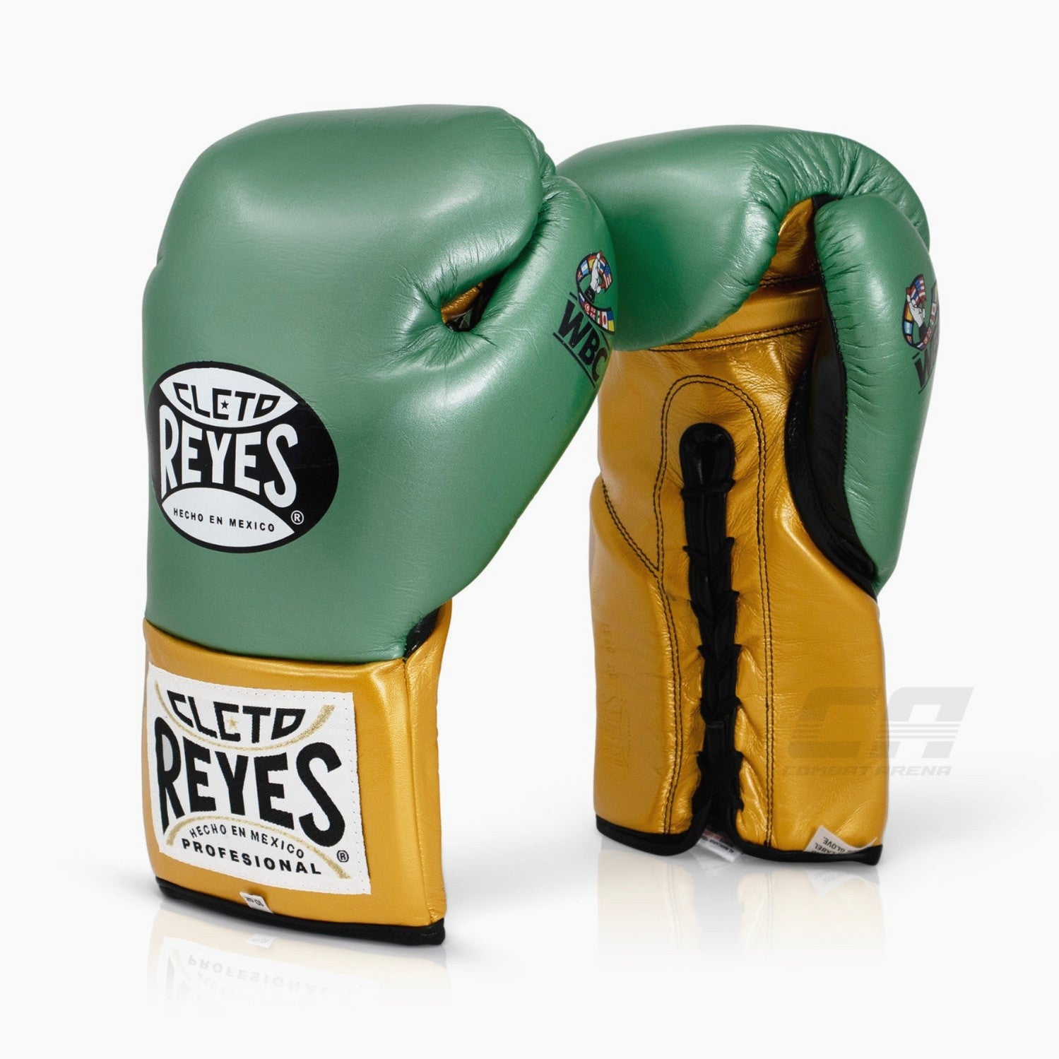 Boxing gloves Cleto Reyes Professional CB2 WBC with laces – Combat Arena