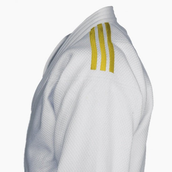 Judogi Adidas J730 Champion IJF gold stripes - CombatArena.net – Combat Arena