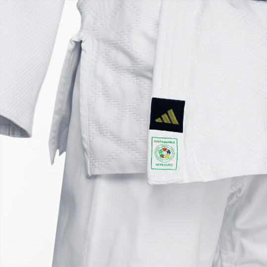 Judogi Adidas J730 Champion III IJF gold stripes – Combat Arena