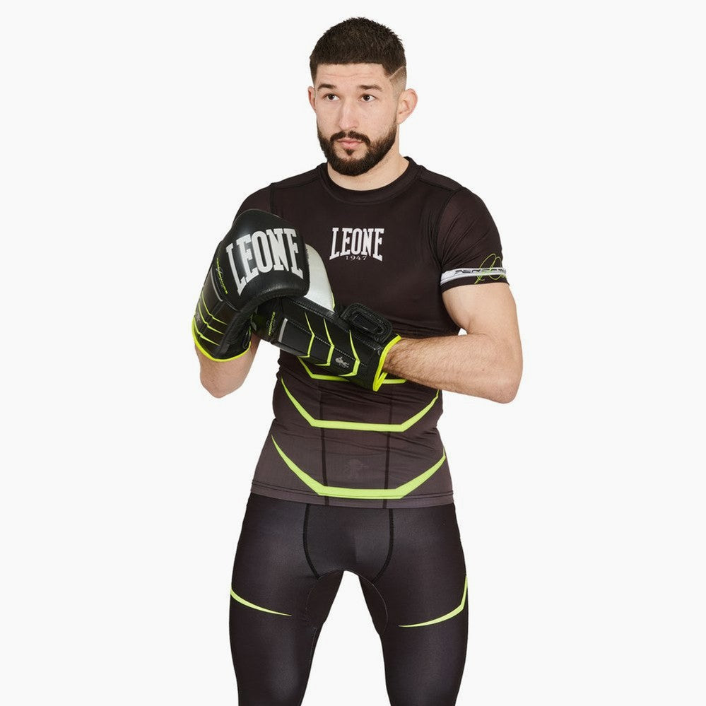 Rashguard compressive Leone Revo Fluo AB927F - CombatArena.net – Combat ...