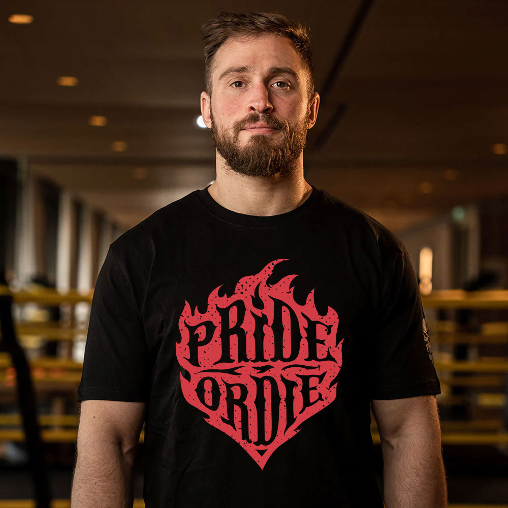 T-shirt Pride or Die Reckless Fire – Combat Arena